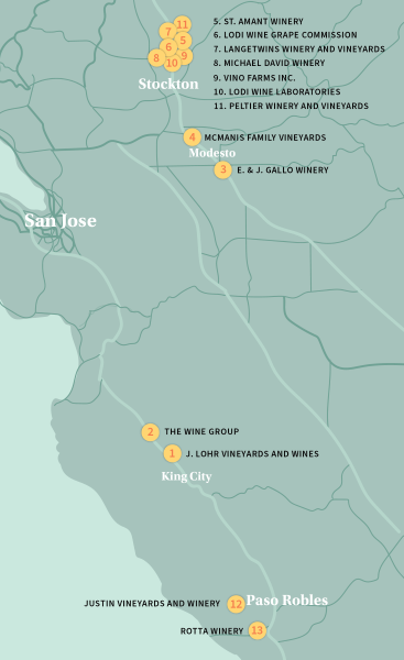California Wine Tour - College of Agriculture, Food and Environmental ...
