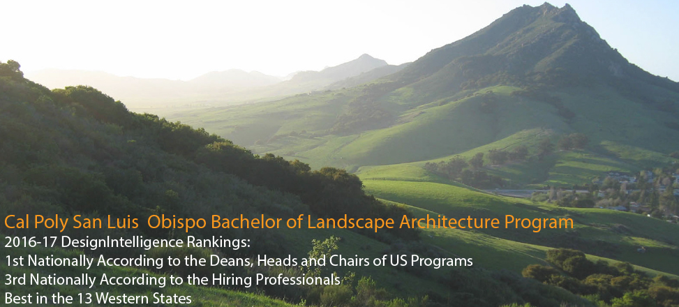 Current Students - Landscape Architecture - Cal Poly, San Luis Obispo