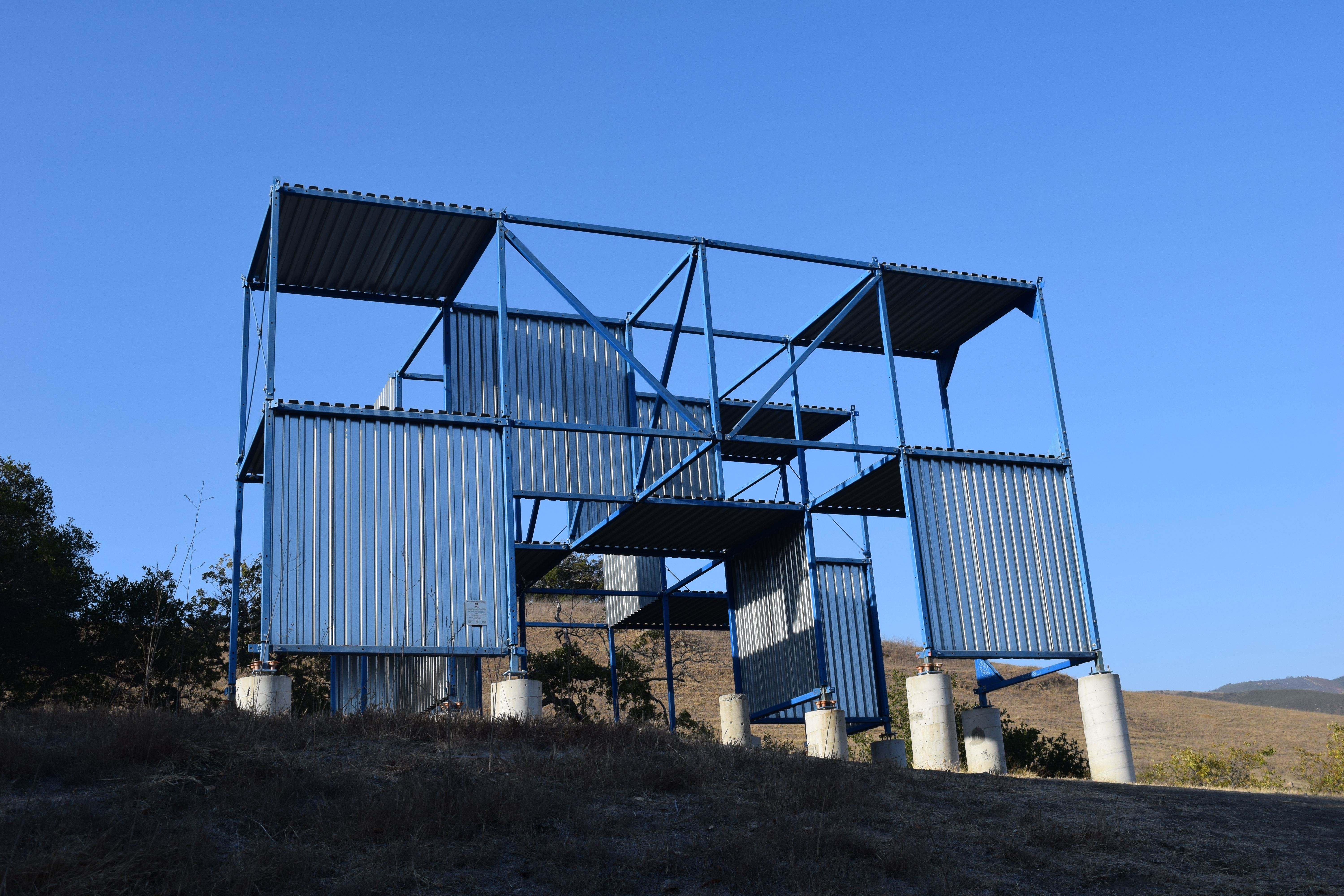 Stick Structure - Poly Canyon - Cal Poly, San Luis Obispo