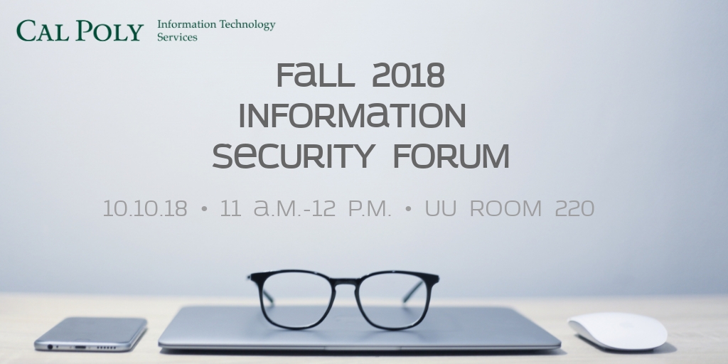 Information Security Office - Information Security - Cal Poly, San Luis Obispo
